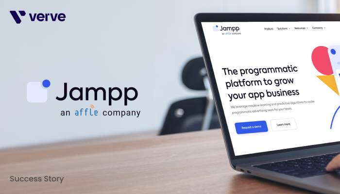 Jampp scales reach with quality inventory from Verve | Verve